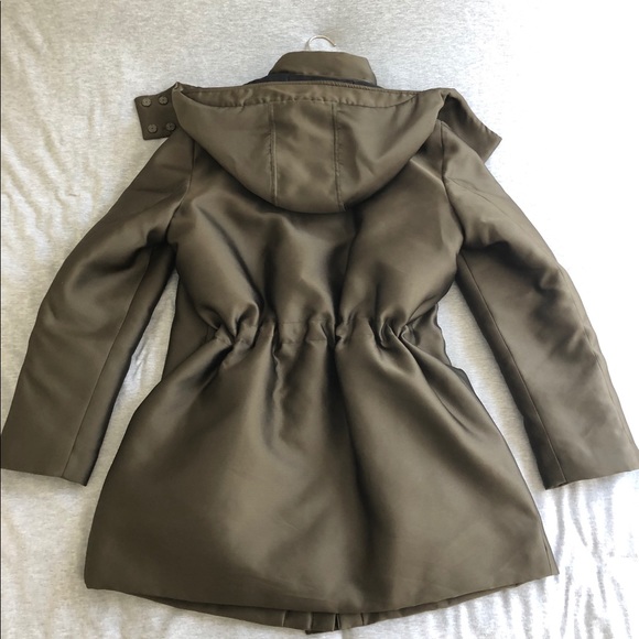 Moncler | Jackets & Coats | Authentic Moncler Silkblend Coat With Tags ...